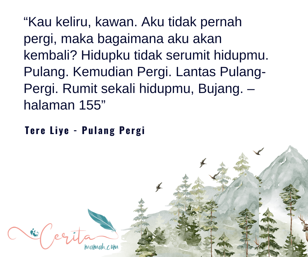 √Resensi Novel Pulang-Pergi Tere Liye - Cerita Mamah
